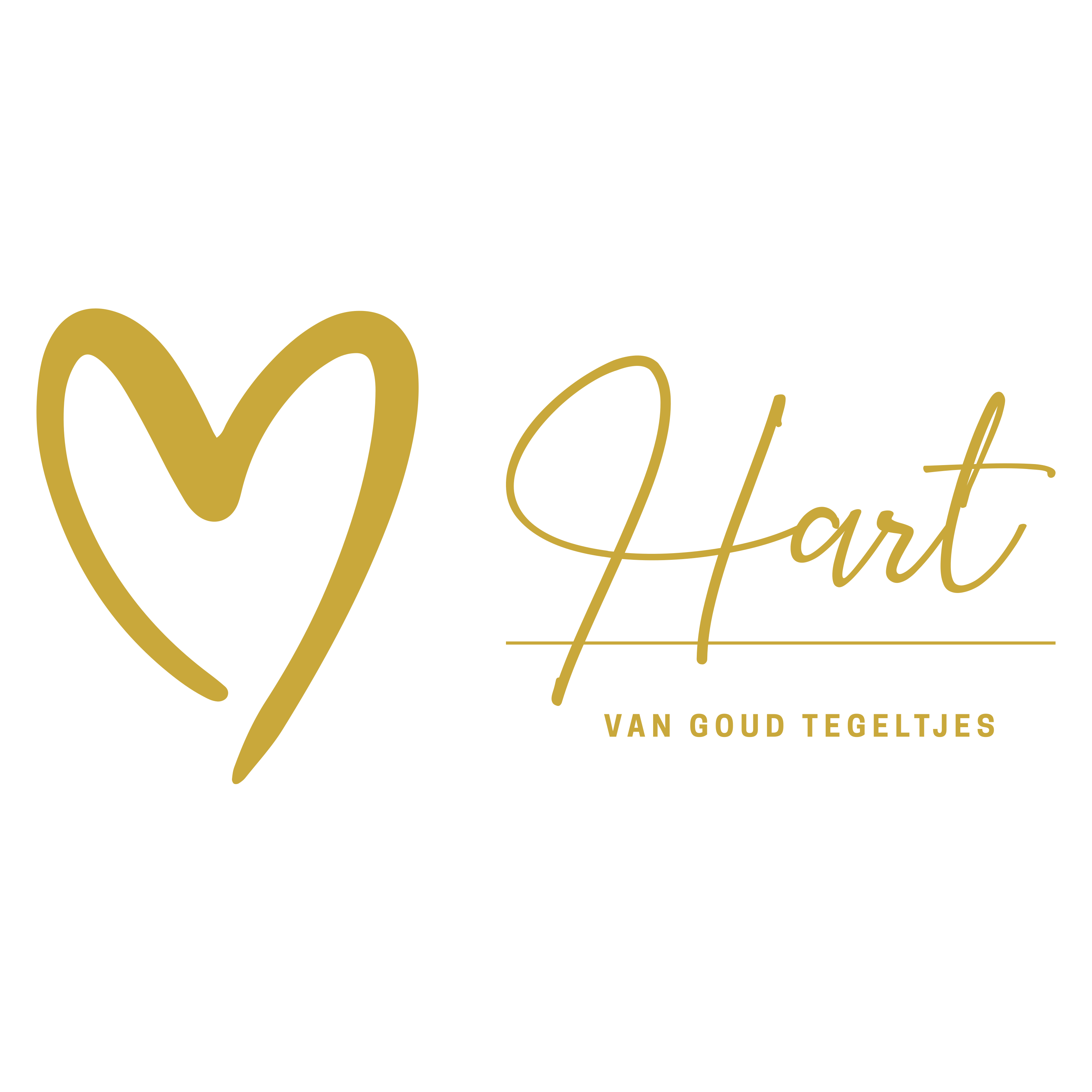 Home Hart van Goud Tegeltjes